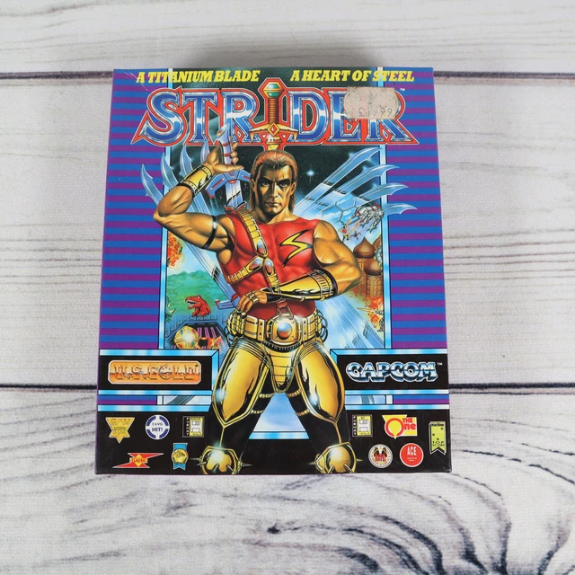 STRIDER ATARI ST Big Box Vintage Game Capcom US Gold - UK Seller £9.59 ...