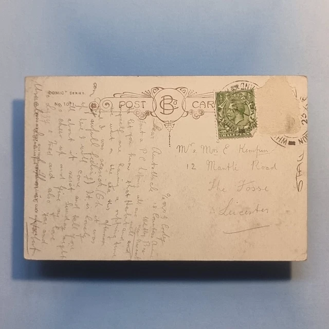 COMIC POSTCARD 1923 Letchy Man Shoes Bamforth Upskirt Lady Boots £3.95 ...