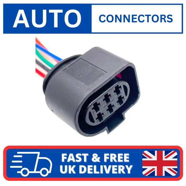 6 PIN TAIL Light Connector Plug For Audi A3 8P, A4 B7 & TT 8J Socket ...