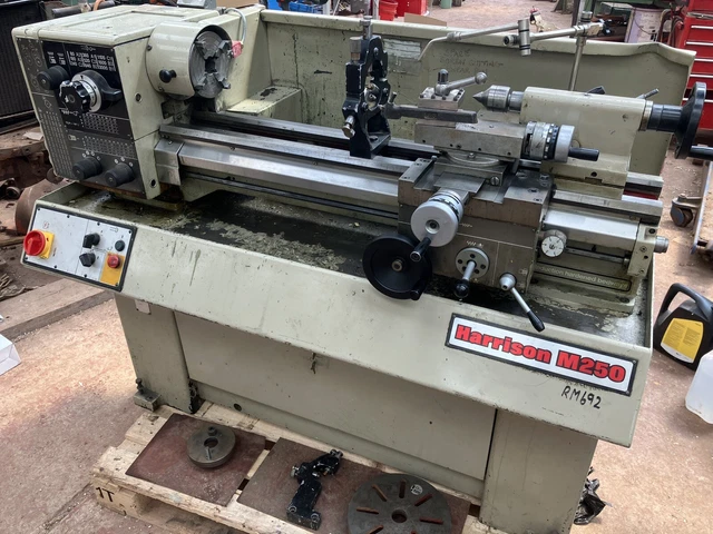 HARRISON M250 LATHE £2,400.00 - PicClick UK