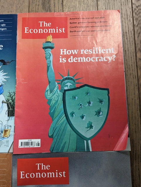 MAGAZINE THE ECONOMIST. 2019 - 2020 4 magazines EUR 17,58 - PicClick FR