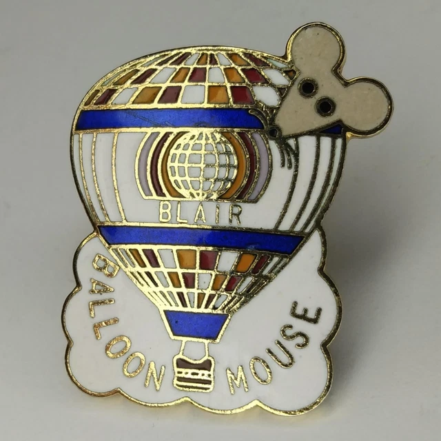 BALLOON MOUSE HOT Air Balloon Lapel Pin - Blair - Vintage - RARE $41.99 ...