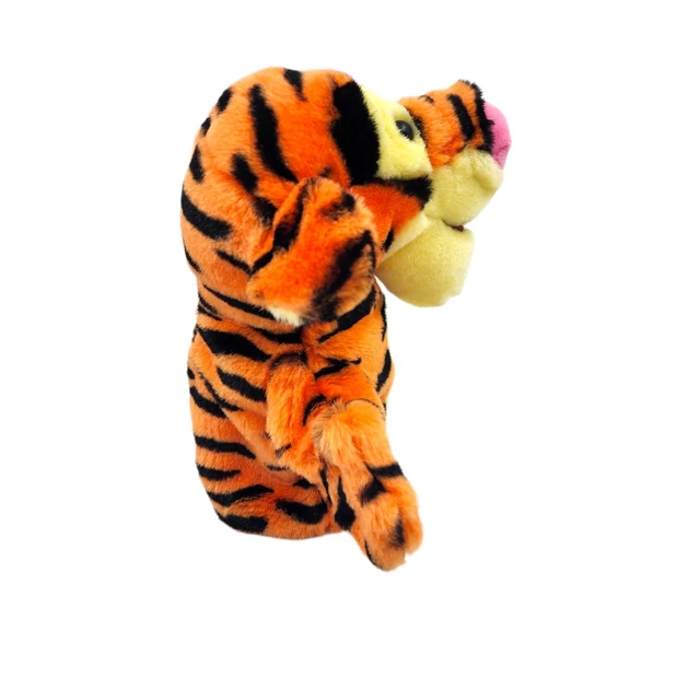 DISNEY TIGGER TALKING Hand Puppet Winnie The Pooh Plush Toy 9” Tested ...
