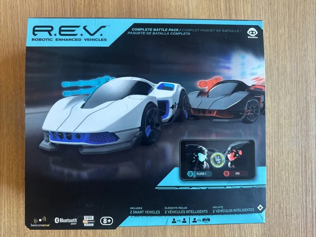 WOWWEE REV ROBOTIC Enhanced Vehicles Battle Pack 2 Smart Cars £15.00 ...