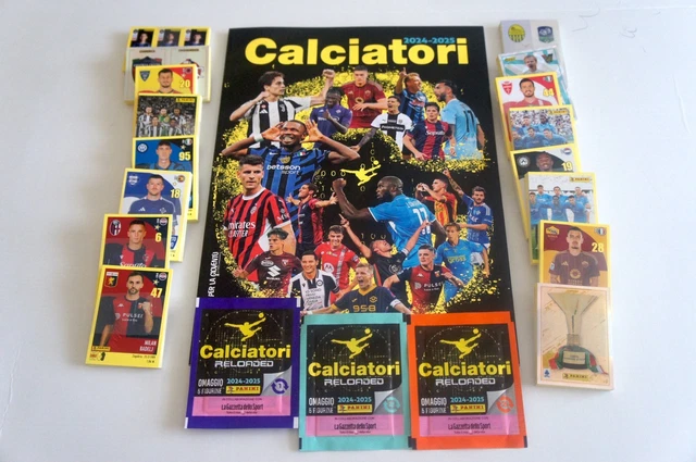 CALCIATORI PANINI 2024/25 Album + Set Completo Di 721 Figurine + Reloaded EUR 80,00 - PicClick IT