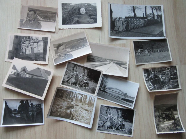 100 FOTOS WH Soldaten Militär Fronten Ausbildung Portraits Bevölkerung ...