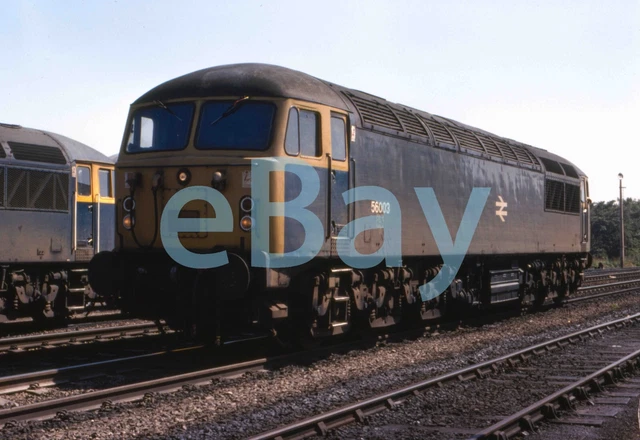 35MM RAILWAY SLIDE of Class 56 56003 @ Shirebrook Copyright to Buyer £5 ...