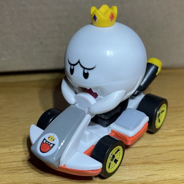 HOT WHEELS MARIO Kart King Boo Die-Cast Car Rare Mattel Rainbow Road £ ...