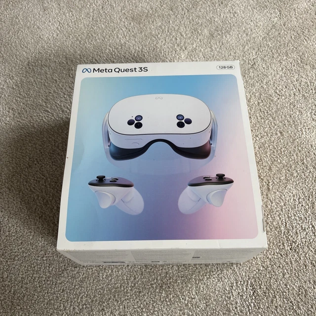 META QUEST 3S Virtual Reality Headset 128GB White £219.08 - PicClick UK