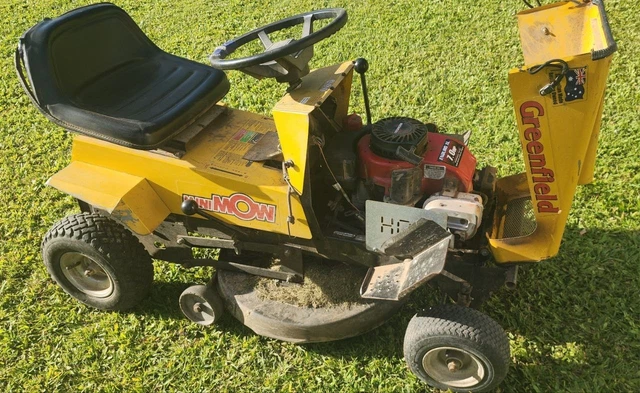 USED RIDE ON Greenfield 25" mini mow lawn mower $450.00 - PicClick AU