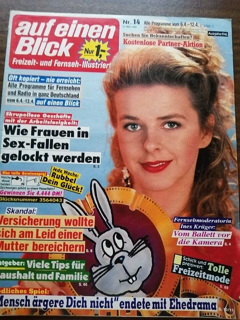 ZEITSCHRIFT &AUF EINEN Blick", Nr. 14, 27. März 1991 EUR 39,00 ...