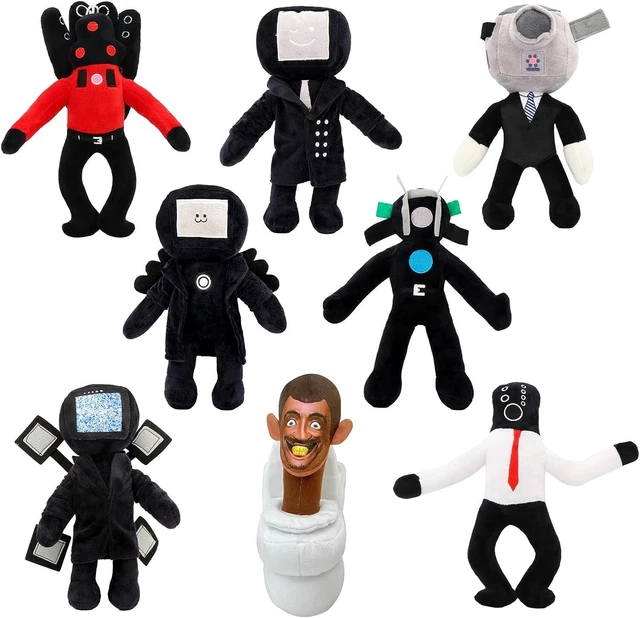 Skibidi Toilet Plush Doll Funny Game Toiletman Cameraman Speakerman