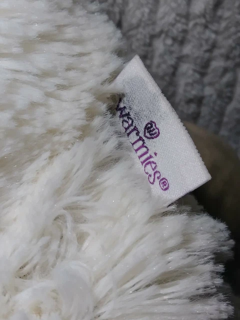 WARMIES PLUSH LAMB Sheep Childrens Heating Pad Cold Pack Stuffed Animal ...