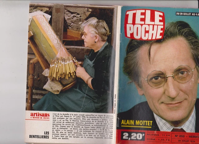TELE POCHE 1978 N°650 Complet - Alain Mottet EUR 6,00 - PicClick FR