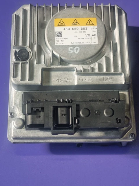 4K0959663 ORIGINAL VW Audi convertidor de voltaje convertidor inversor ...