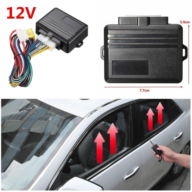 NEW UNIVERSAL AUTOMATIC 4-door Car Window Closer Module Auto Security ...