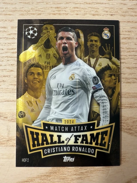 MATCH ATTAX 2024/25 Hall of Fame Cristiano Ronaldo $35.00 - PicClick AU