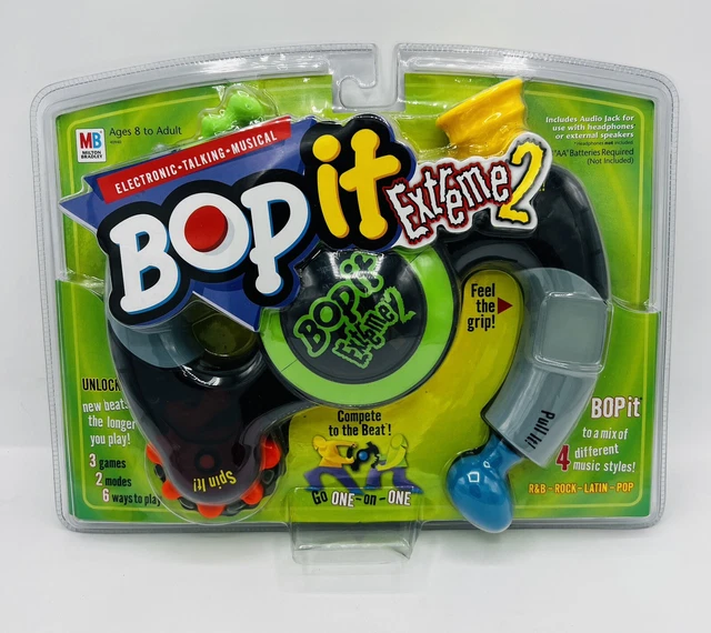 HASBRO BOP IT Extreme 2 Electronic Handheld Game- 2002 Brand New ...