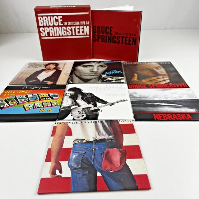 BRUCE SPRINGSTEEN THE Collection 1973-84 CD Album Box Set 7 x Albums 8 ...
