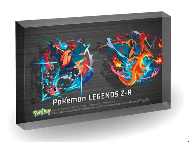 POKÉMON LEGENDS ZA TSUTAYA double layer acrylic block £69.62 - PicClick UK