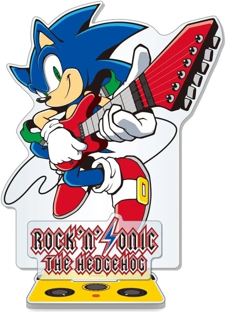 SEGA OFFICIAL & ROCK 'N' SONIC THE HEDGEHOG " Acrylic Stand New from ...