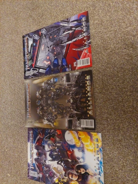 TRANSFORMERS REVENGE OF The Fallen Alliance Comic Set Idw Publishing ...