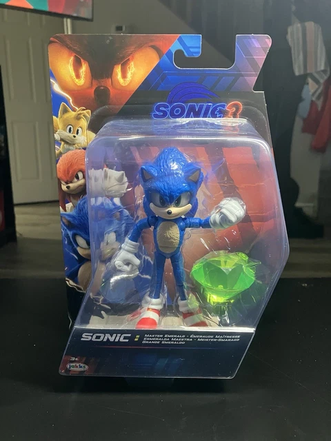 2025 SONIC THE Hedgehog 3 Movie Wave 3 SONIC Master Emerald 5” Action ...