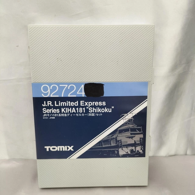 TOMIX 92724 JR Kiha 181 Series Limited Express Diesel Car Shikoku Set EUR 185,70 - PicClick FR