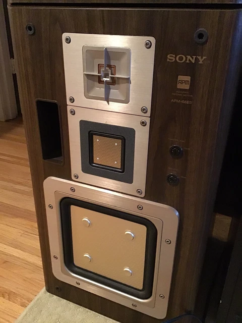 VINTAGE 1985 SONY Apm-66Es Rare Midrange & Tweeter Set Accurate ...