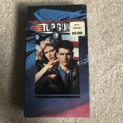 TOP GUN VHS 1990 Tom Cruise Val Kilmer Kelly McGillis Flugschule ...