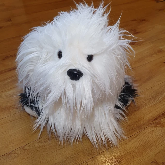 DULUX OLD ENGLISH Sheep Dog 12" Plush Soft Toy Teddy Dulux Paint Dog ...