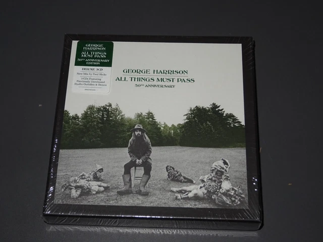 GEORGE HARRISON - All Things Must Pass (50Th) / 3-Cd-Box-Set 2021 Ovp ...