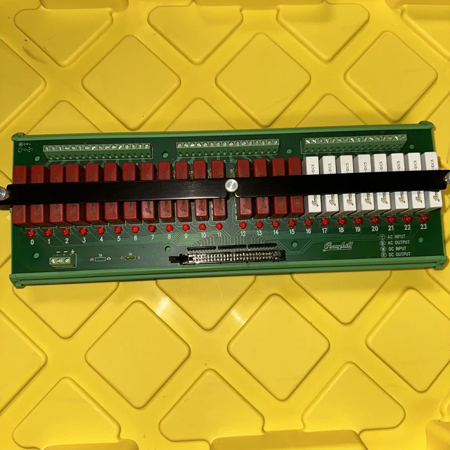 GRAYHILL 70MRCK24-DIN 24 Channel Input/Output Rack W/Modules 16 70M ...