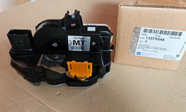 ORIGINAL OPEL GM Serrure de Porte Côté Passager Mokka Arrière Droite ...