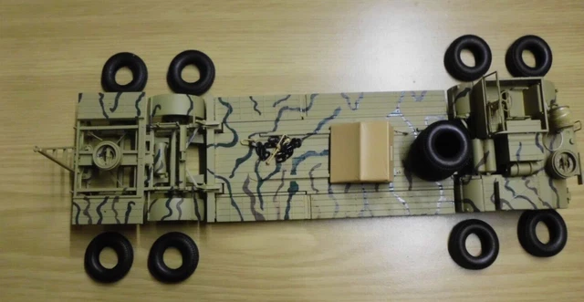 TAMIYA SD.AH. 116 Lackierung entsp. Humbrol 83, noch nicht ganz fertig ...