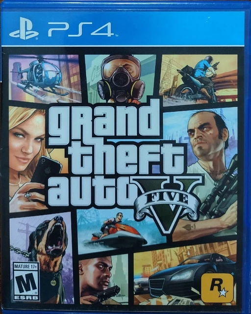 GRAND THEFT AUTO V (Sony PlayStation 4, 2014) EUR 12,13 - PicClick FR