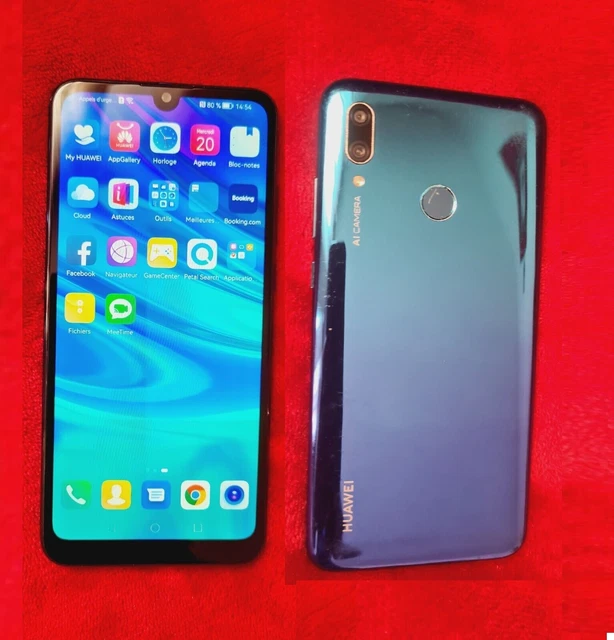 HUAWEI P SMART 2019 ( POT-LX1 64Go )4G(6,21") - Double SIM - Débloqué - Bleu EUR 55,00 - PicClick FR