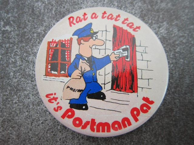POSTMAN PAT PIN Badge Button (L6B) £3.99 - PicClick UK