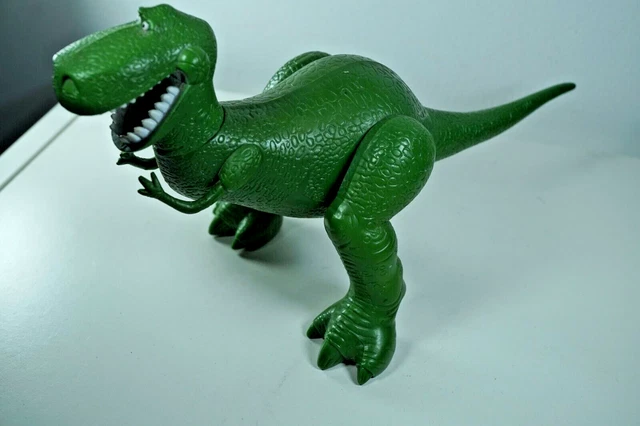DISNEY PIXAR 2011 Mattel Toy Story Rex Dinosaur Action Figure 8 inches ...