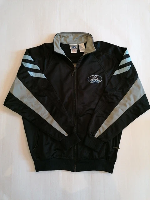 ADIDAS FELPA TUTA Jacket Vintage Anni 90 Taglia M/L D5 174 EUR 34,90 ...