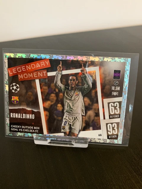 RONALDINHO LEGENDARY MOMENT Card Topps Match Attax 2023/24 Collection ... RONALDINHO LEGENDARY MOMENT Card Topps Match Attax 2023/24 Collection ...