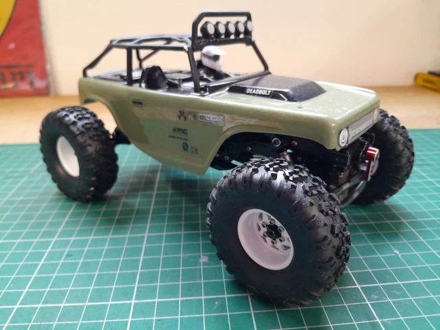 AXIAL SCX24 DEADBOLT CBolt custom OGRC Injora 1/24 micro crawler £115. ...