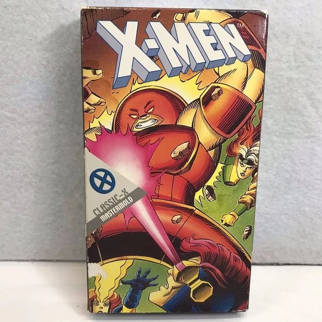 X-MEN: CLASSIC-X MASTER-MOLD Animated VHS Video Marvel Comics Fox Kids ...