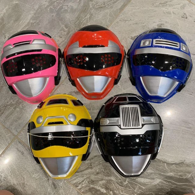 POWER RANGERS KOUSOKU Sentai Turboranger Face Mask Omen 5p set Japan ...