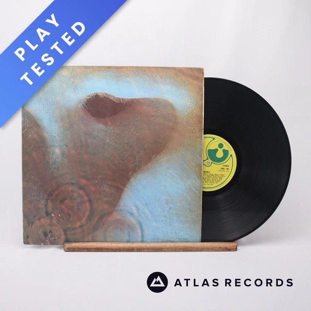 PINK FLOYD MEDDLE Textured Sleeve Gatefold LP Album Vinyl Record - VG+ ...