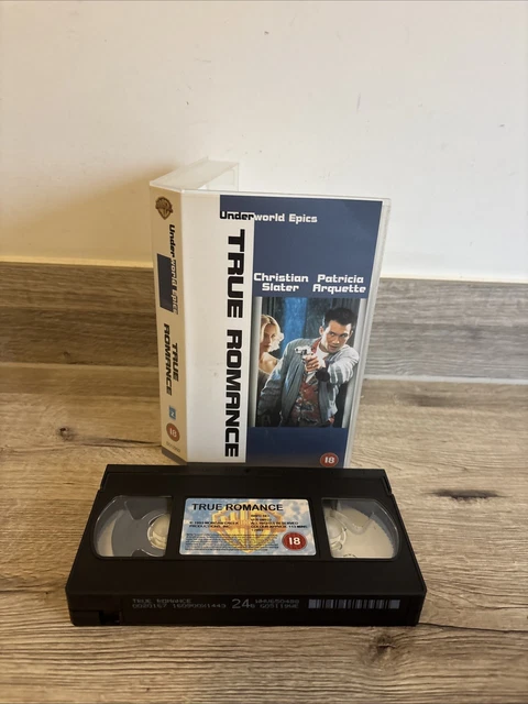 TRUE ROMANCE - VHS Video Tape Cassette - PAL 2000 Warner Bros ...