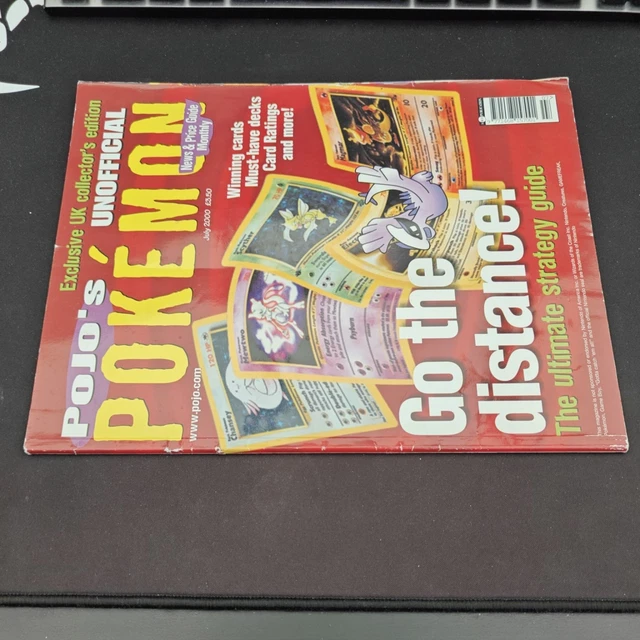 POJO'S UNOFFICIAL POKEMON Magazine July 2000 UK Collectors Edition £15. ...