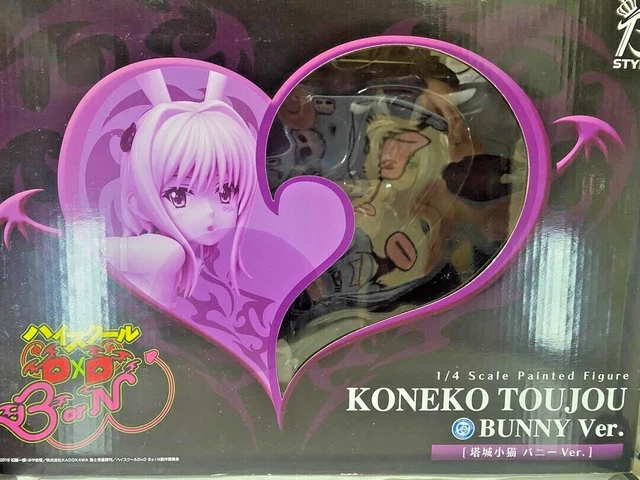 FREEING HIGH SCHOOL Dxd Né Koneko Toujou Bunny Ver 1/4 Figurine Anime ...