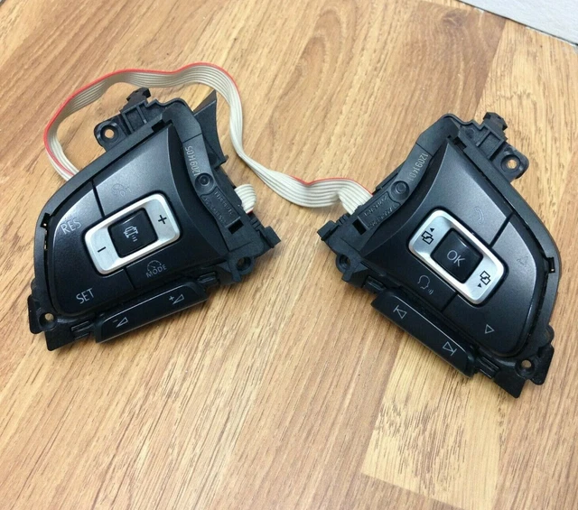 GENUINE VW GOLF MK7, MK7.5, MFSW steering wheel switches 5G0959442K ...