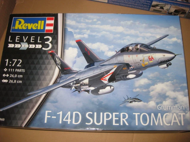 REVELL 03960 GRUMMAN F-14D Super Tomcat 1/72 EUR 17,99 - PicClick DE